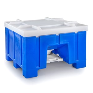 8045 Open Top Bottom Discharge Hopper 45° Slope