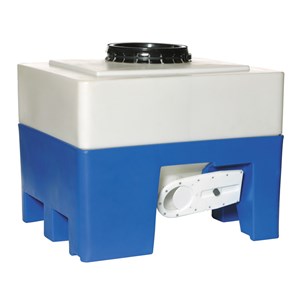 8089 Closed Top Side Discharge Hopper 25° Slope