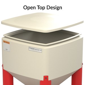 60° Flowmaster Plastic Hopper