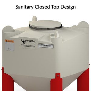 60° Flowmaster Plastic Hopper